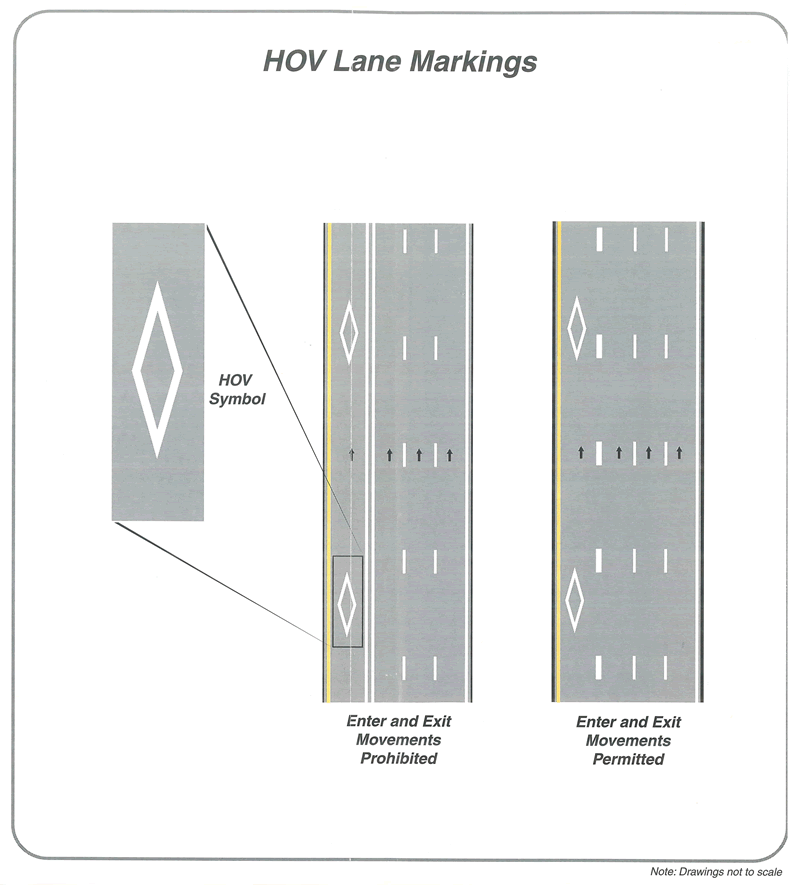 Can I Cross Over The Solid Double White Lines Next To The Carpool Lane Can I Cross Over The Solid Double White Lines Next To The Carpool Lane